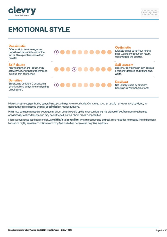 Insights Sample Report